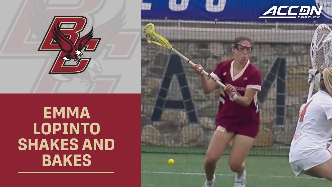 Boston College's Emma LoPinto Shakes & Bakes Defender For The Equalizer ...