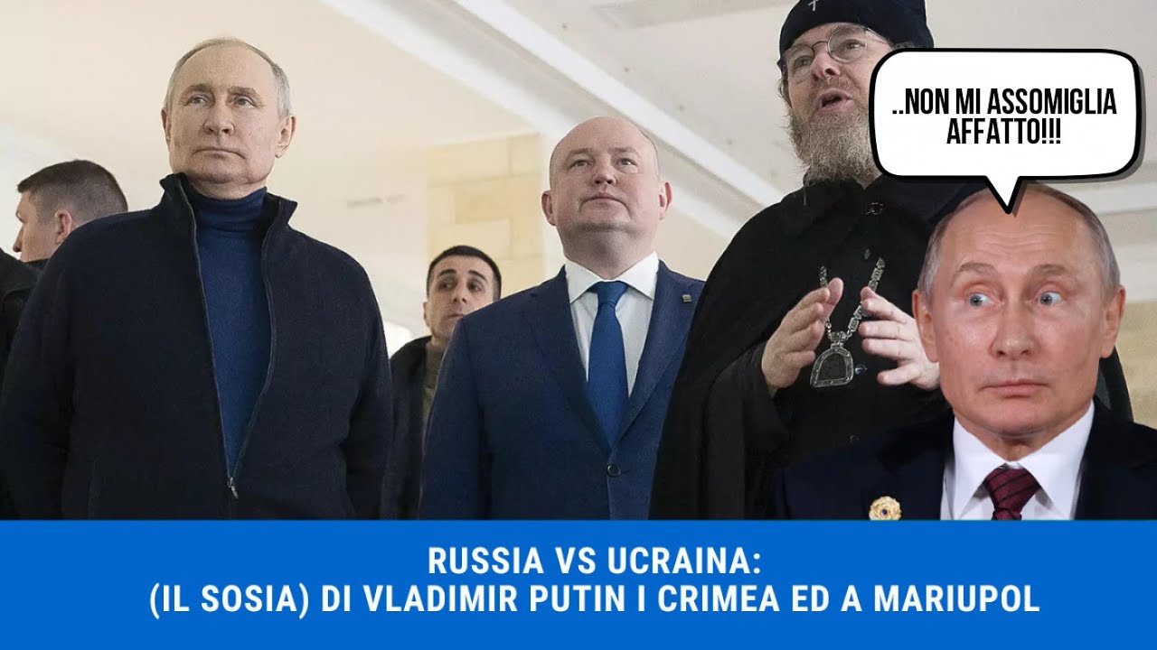 RUSSIA VS UCRAINA: IL SOSIA DI PUTIN VISITA LA CRIMEA - YouTube