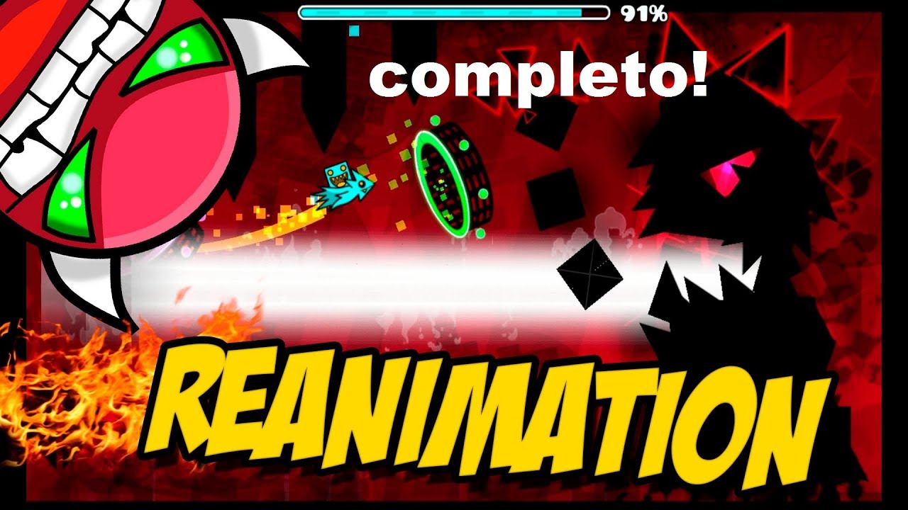 Geometry dash: Reanimation completo! - YouTube
