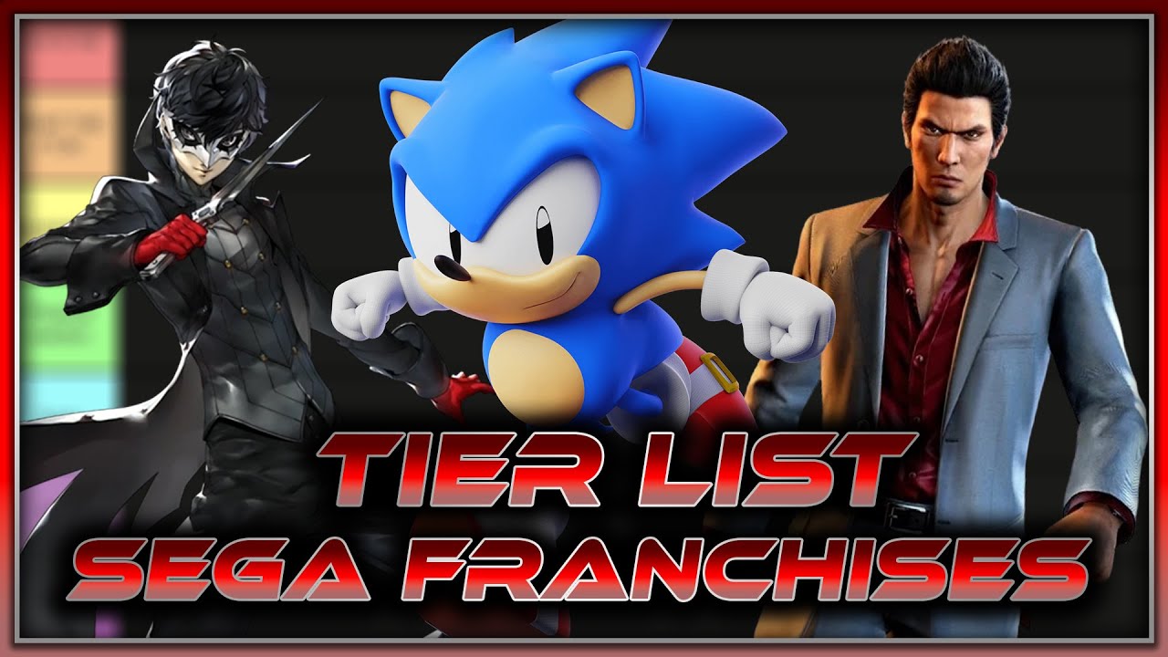 SEGA FRANCHISES TIER LIST - YouTube
