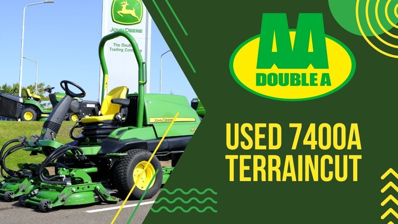 Used John Deere 7400A Terraincut for sale - YouTube