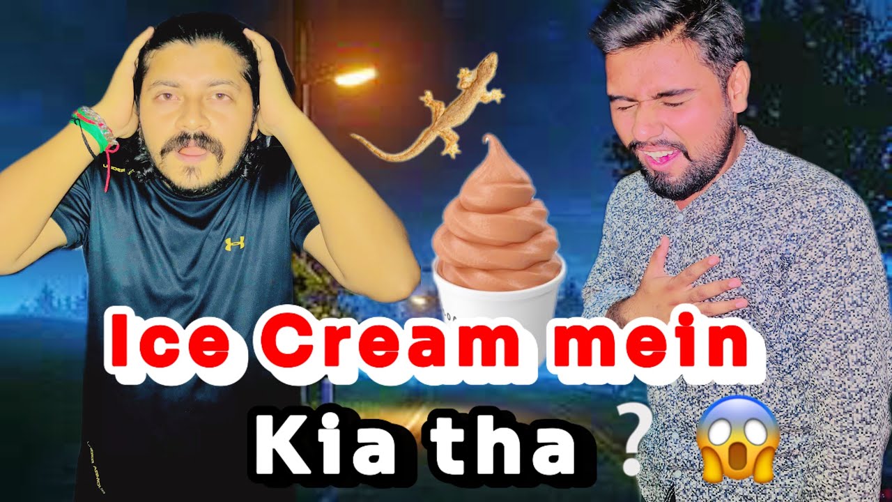 Real ice cream prank😱 | dangerous prank🙆🏻‍♂️ | friend ki halat kharab🤮 ...