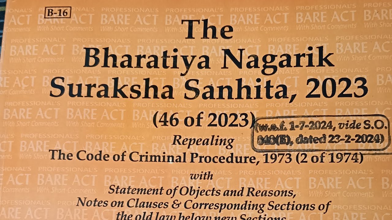 (BNSS) Provision as to Bail and Bond section-478 CHAPTER - 38 #bnss - YouTube