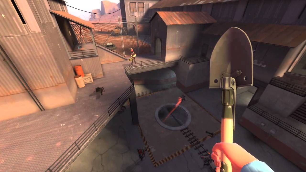 TF2: BASE Jumper and Market Gardener - YouTube