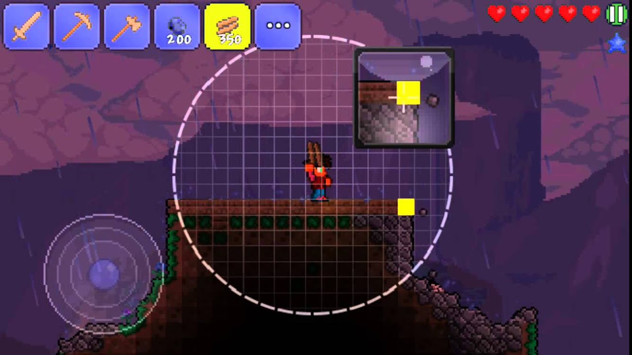 Terraria - Crafting and Start Building a House - YouTube