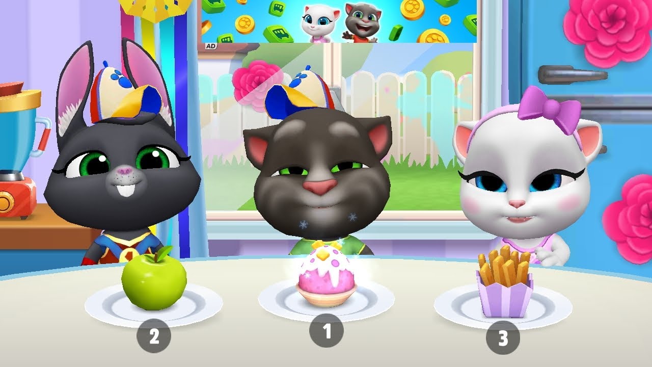 Tom 2 #002 singing Cartoon Game//Talking tom 2 Android gameplay - YouTube