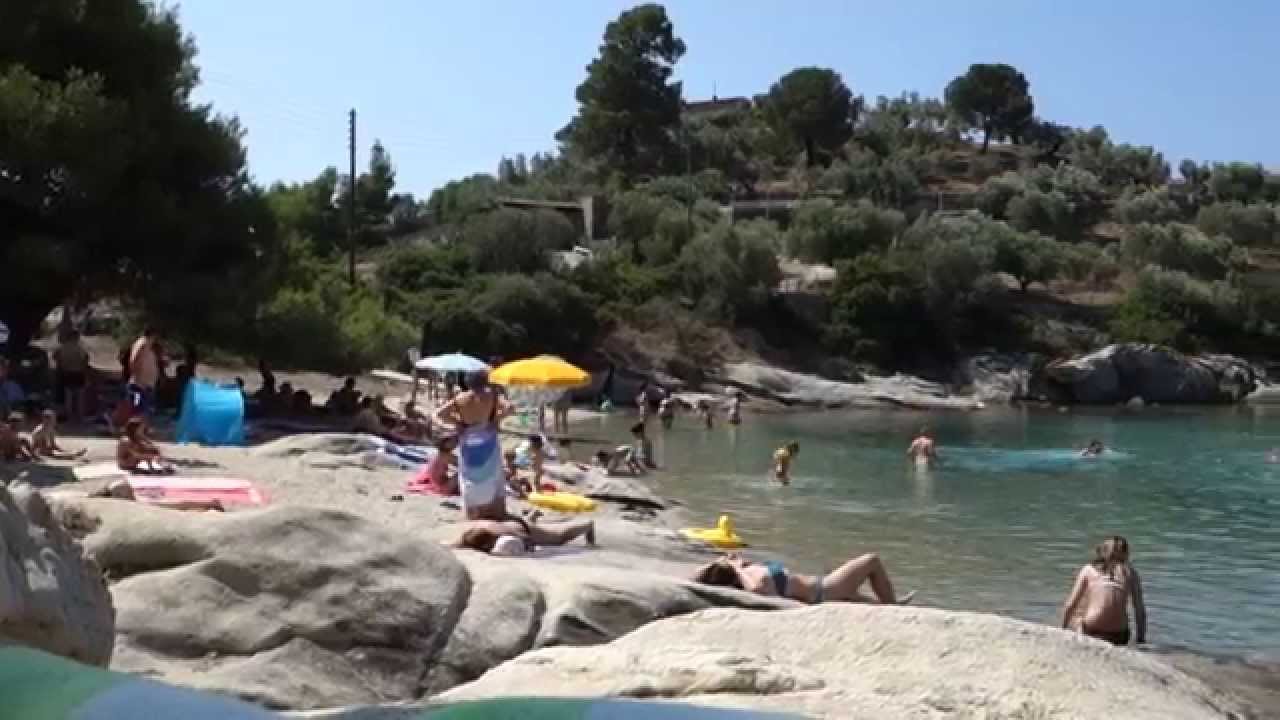Spathies Beach Sithonia Greece - YouTube