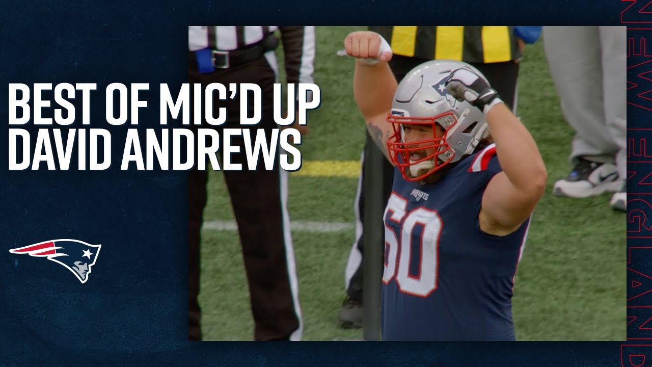 Best of David Andrews Mic’d Up | 2021 Patriots - YouTube