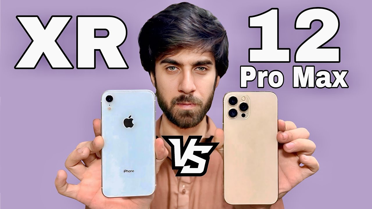 iPhone XR Vs iPhone 12 Pro Max | Speed & Camera Comparison - YouTube