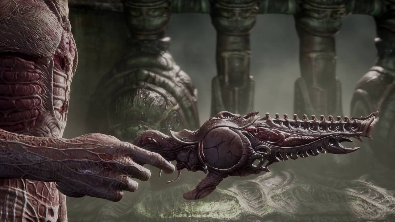 Videojuego inspirado en obras de H. R. Giger. ¡INCREÍBLE! / SCORN ...