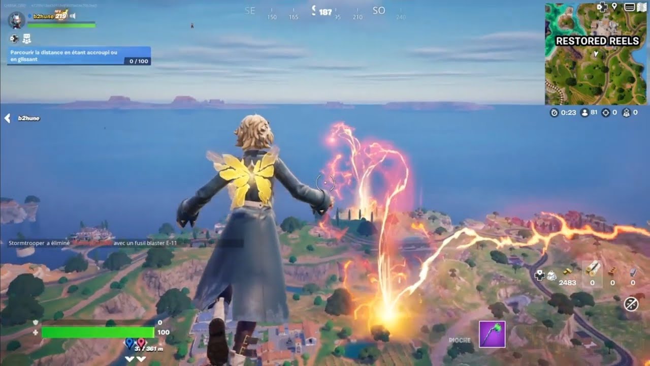 Fortnite "Sandstorm" Mini-Event with B2hune ! - YouTube