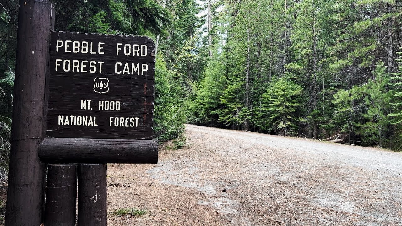 (4K UHD) REVIEWING EACH CAMPSITE @ Pebble Ford Campground! | Mount Hood ...