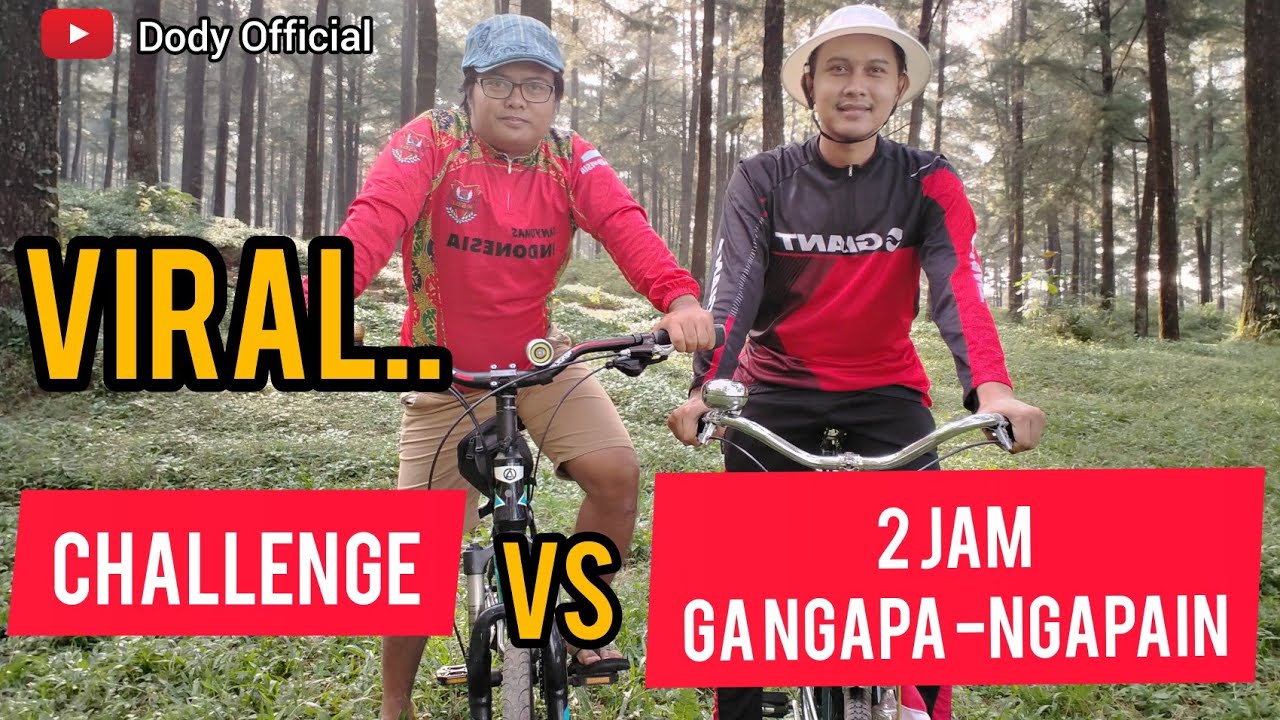 CHALLENGE VIRAL 2 JAM GA NGAPA - NGAPAIN DI HUTAN PINUS LIMPAKUWUS ...