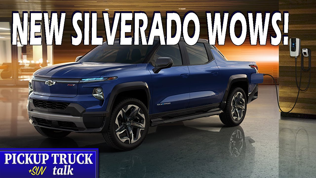 Wow! New 2024 Chevy Silverado EV revealed with throwback features - YouTube