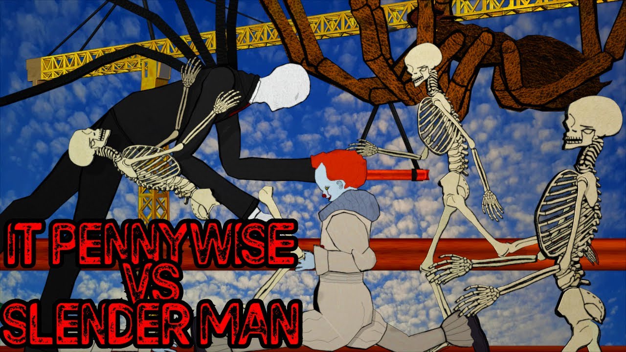IT Pennywise vs Slender Man - YouTube