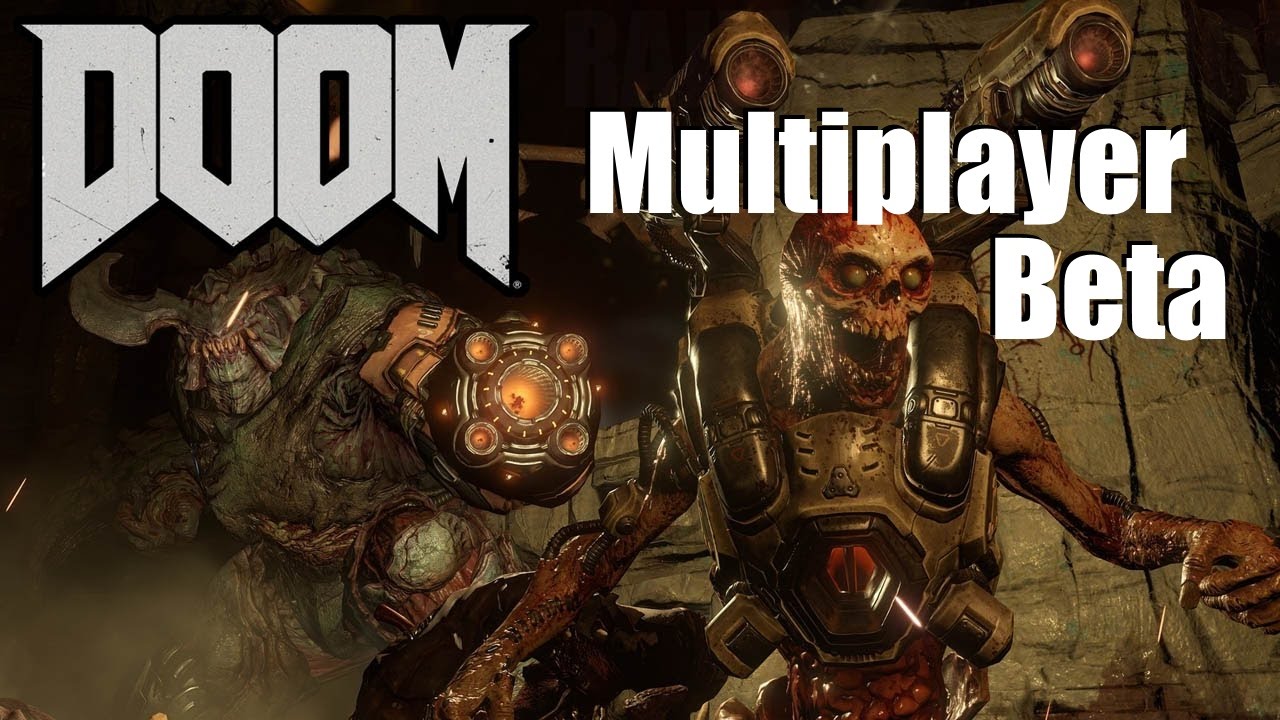 Doom Multiplayer Beta Gameplay - Is it any good? - YouTube