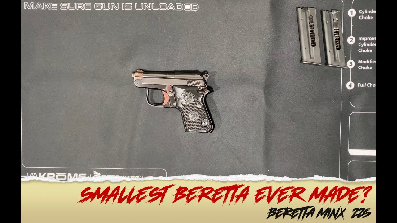 Beretta 950BS Minx: Smallest Beretta Ever Made? - YouTube