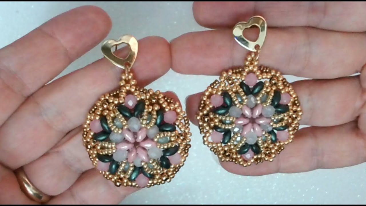 Tutorial: Orecchini Beatrice - YouTube