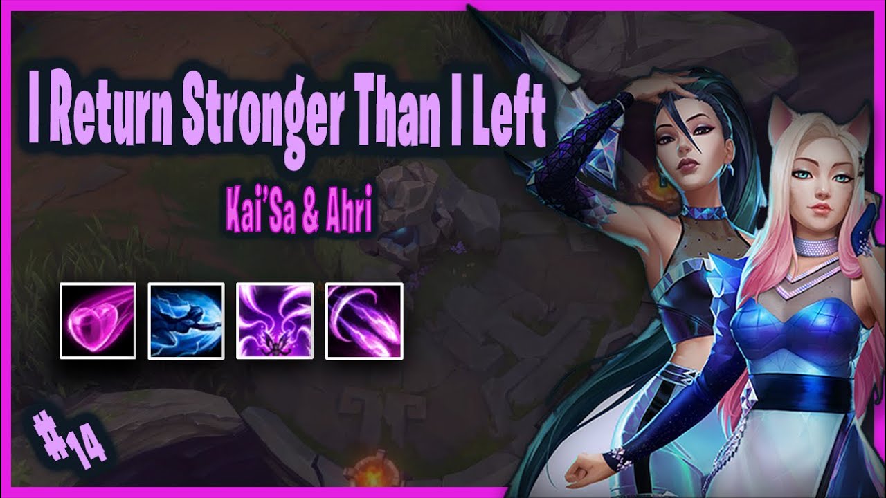 LEAGUE OF LEGENDS 2022 =】KAI'SA & AHRI BOT LANE GAMEPLAY WITH THE CRAZY ...