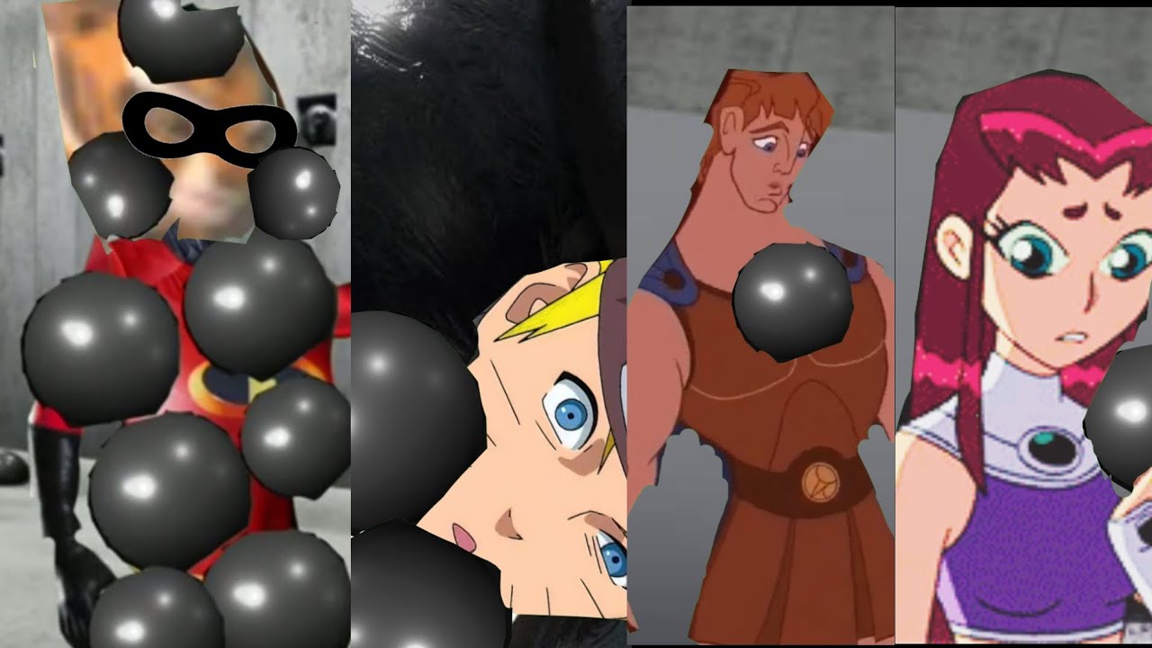 Tigress , Naruto , Hercules and Starfire THE KRONOS UNVEILED - (Fan Art Animation) - YouTube