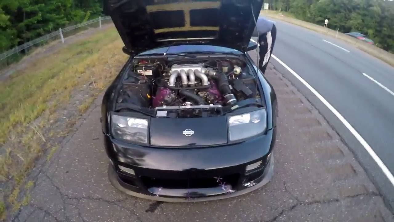 VH45 300zx Blown Motor! - YouTube