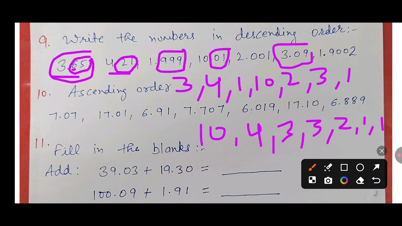 Class 5 Maths' Question Bank Solution - YouTube