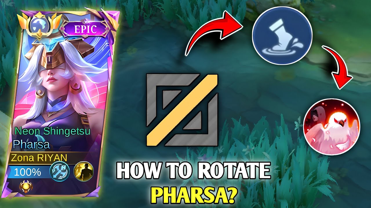 HOW TO ROTATE PHARSA⁉️ GAMEPLAY & BEST BUILD PHARSA 2024 - MLBB - YouTube