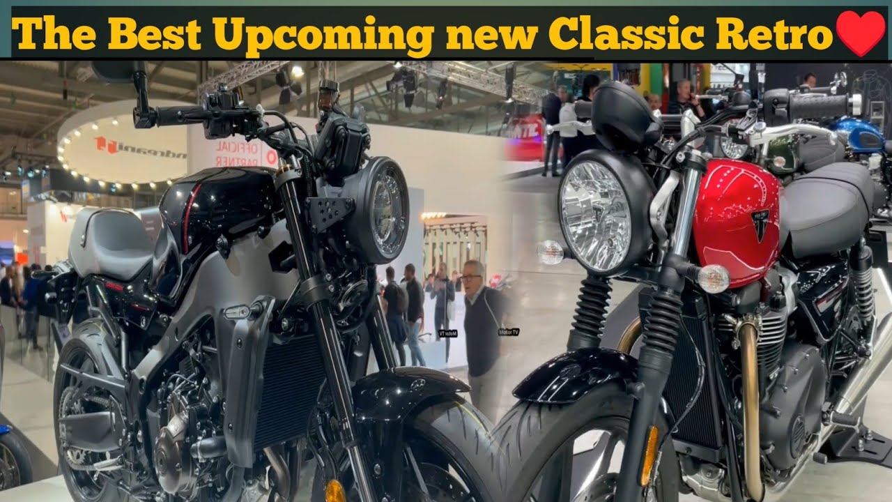 New Retro Classic Bike Upcoming || Retro 2023 || #retroclassic #newbike ...