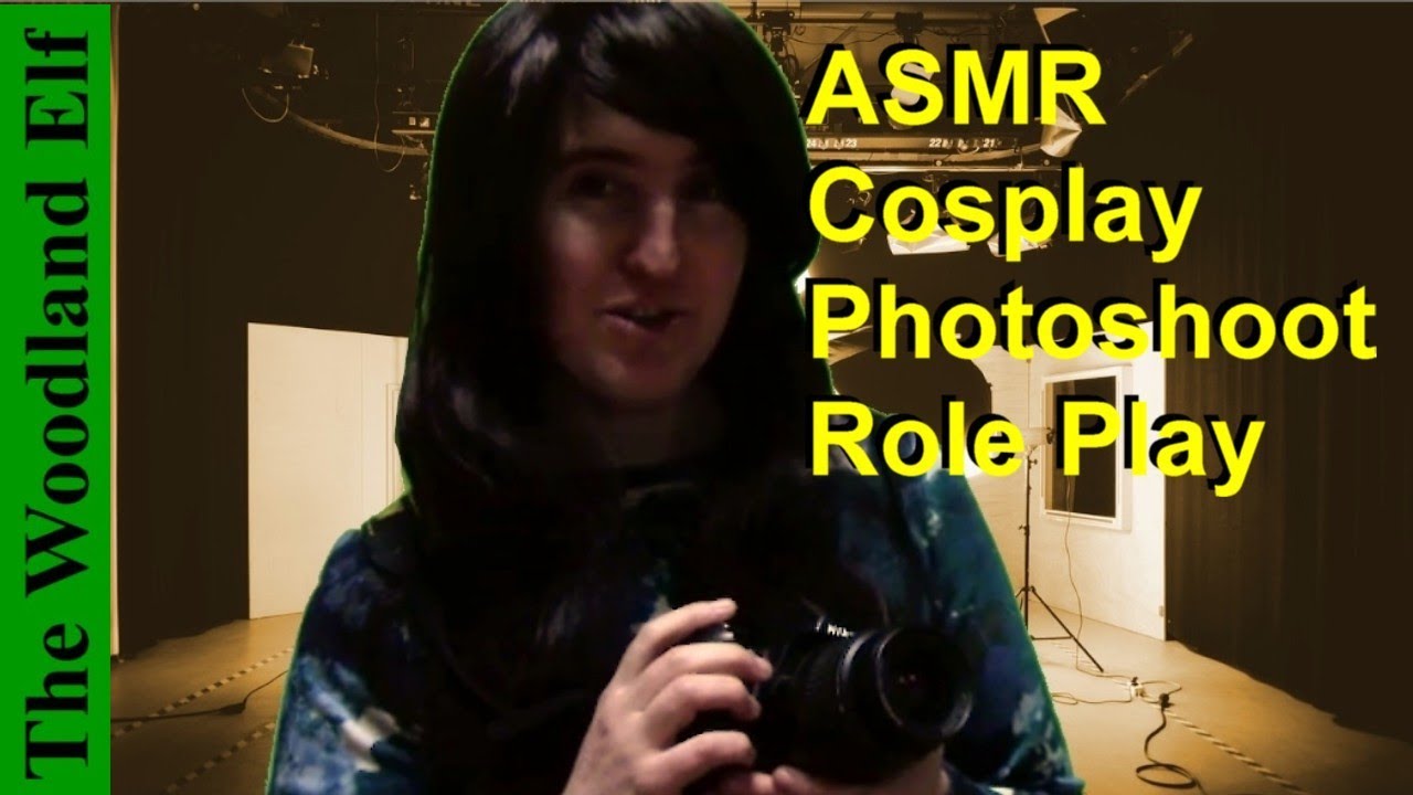 ASMR Roleplay Cosplay Photo Shoot (soft spoken, typing, personal attention) - Photographer Role ...