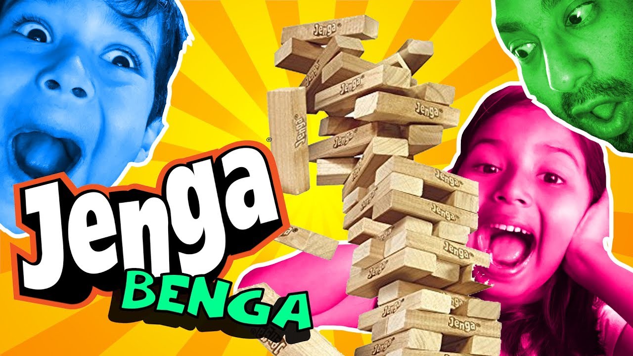 JENGA Family Fun Game from Hasbro - YouTube