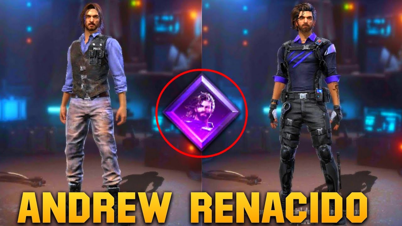 Como Conseguir a " ANDREW RENACIDO " en FREE FIRE | Como RENACER a ...