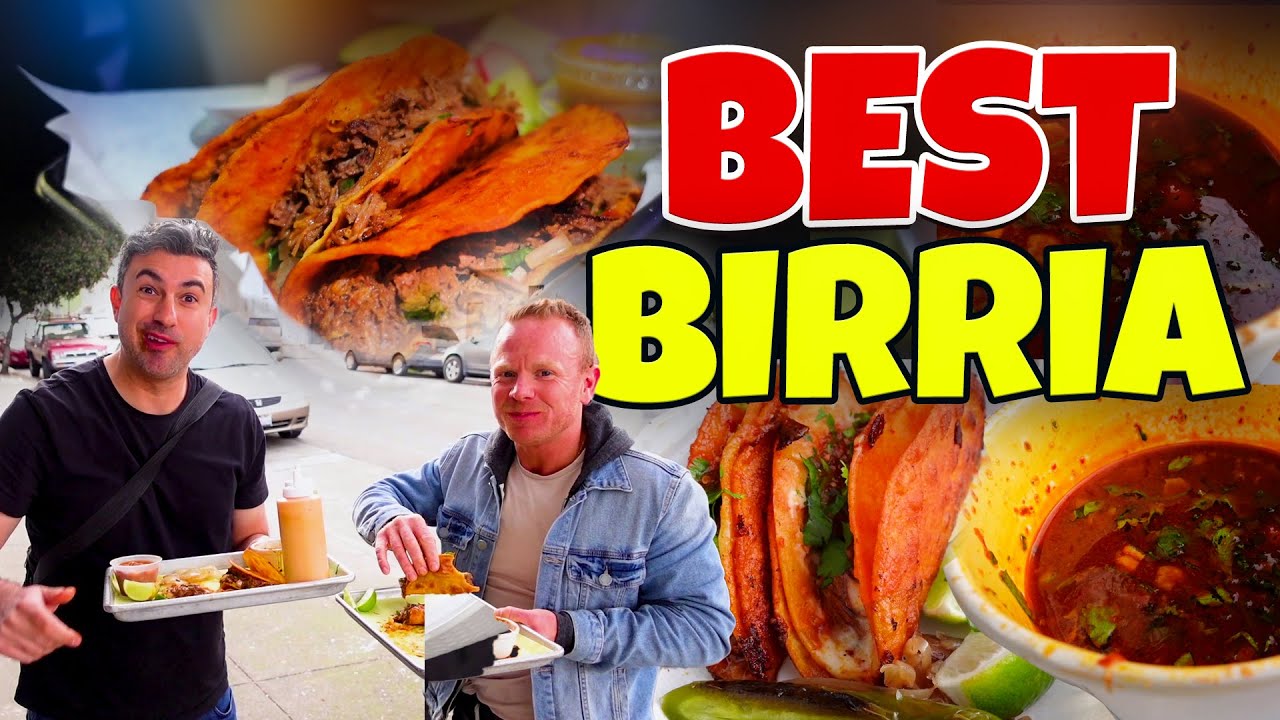 BEST BIRRIA in the BAY AREA | Bay Area Birria Food Tour 2023 - YouTube