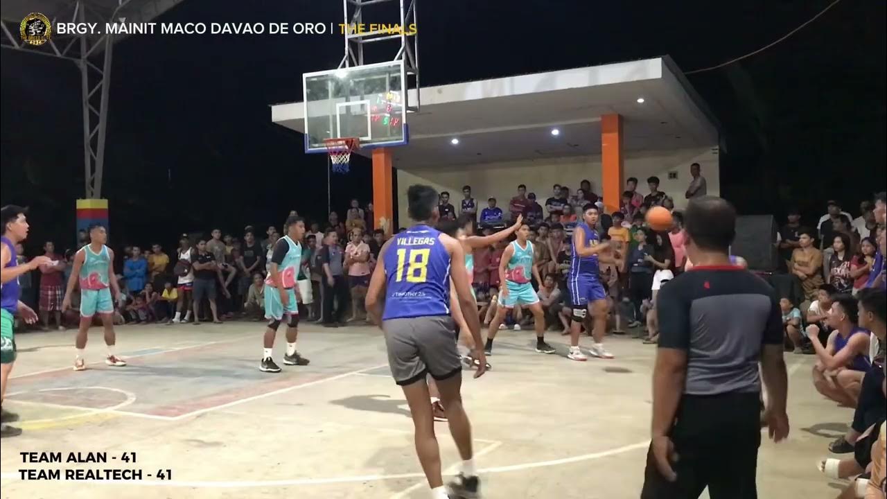 REALTECH X TEAM ALAN | FULL GAME HIGHLIGHTS | BRGY. MAINIT MACO DDO @thebreedelite - YouTube