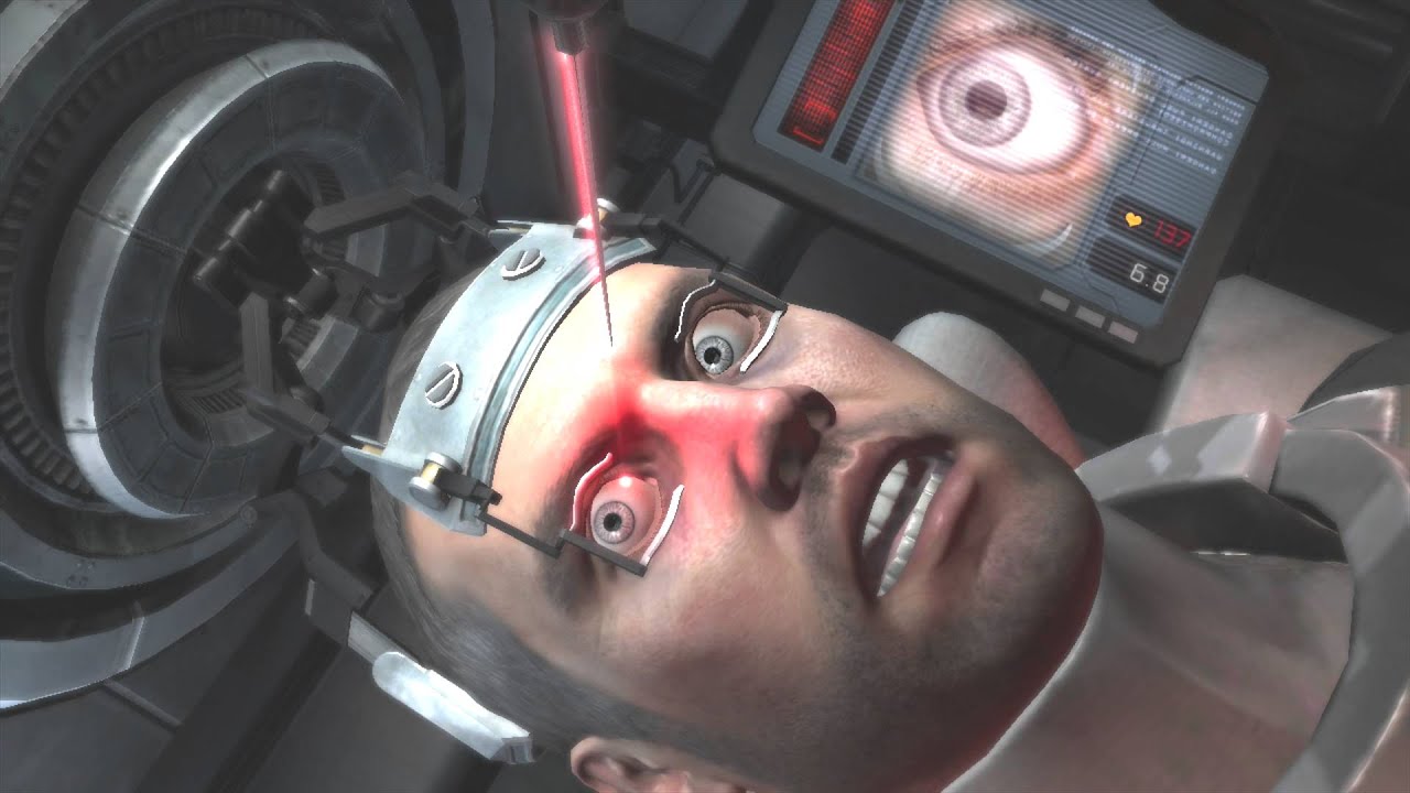 Dead Space 2 Eye Needle Marker Machine - YouTube