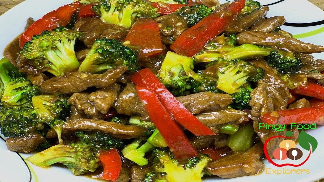 Beef with Broccoli | Pinoy Food Explorers | Lutong Pinoy | Lutong Bahay ...