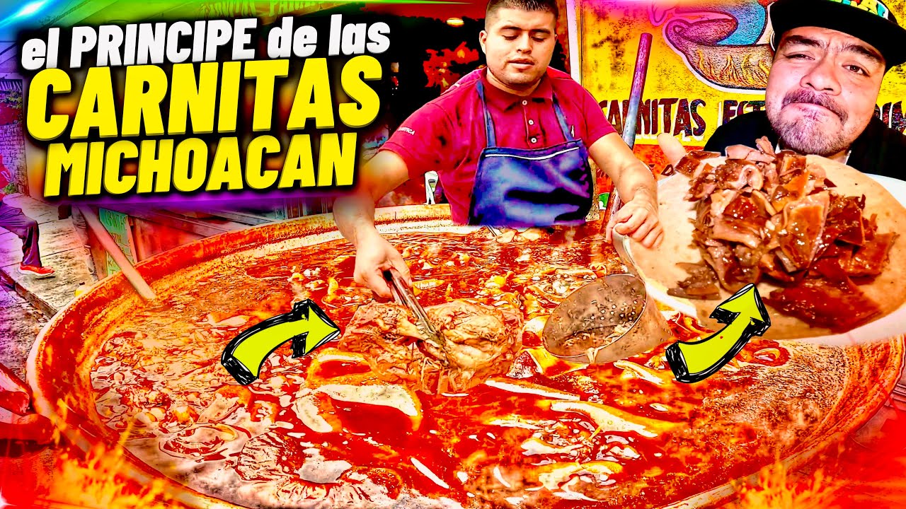 son las CARNITAS PARAMO ¿las más sabrosas de Michoacan? - YouTube
