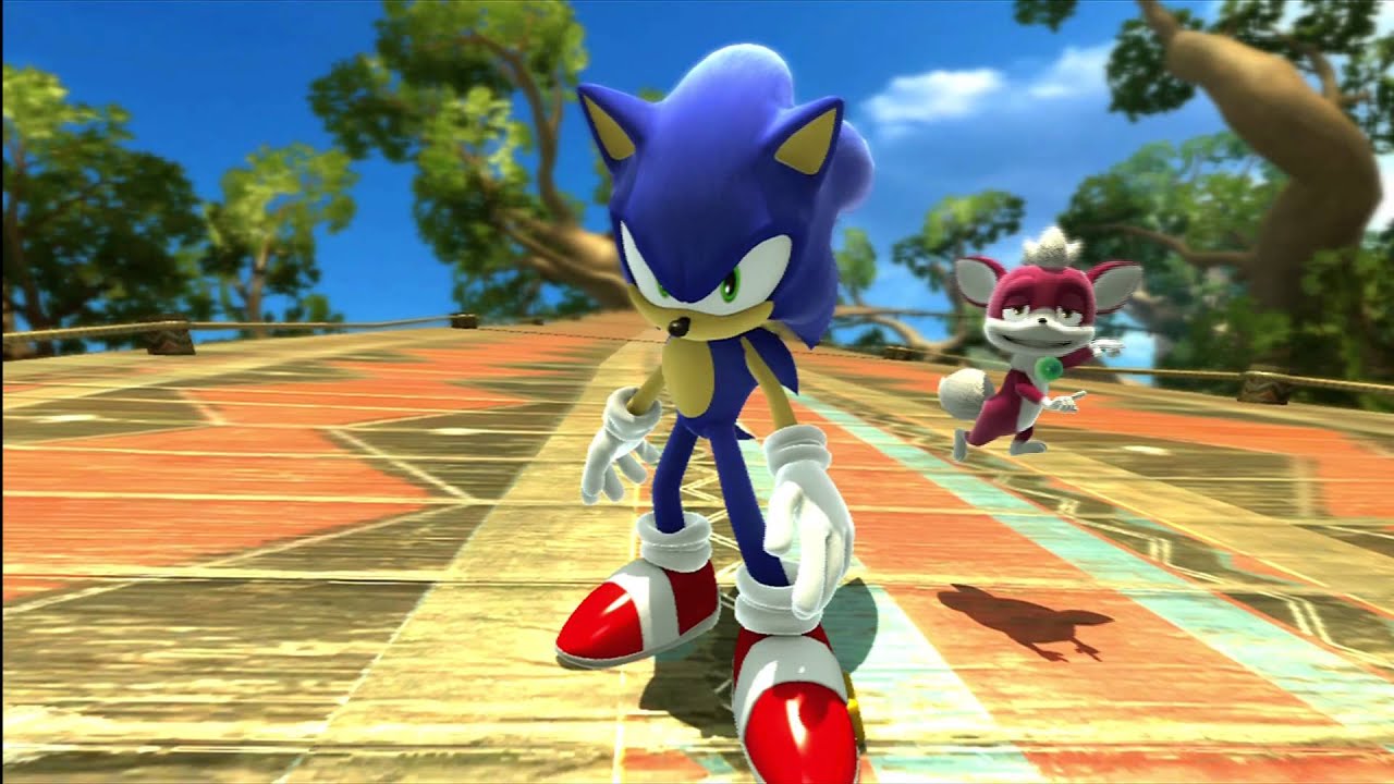 Let's Play Sonic Unleashed (360) Part 7- Egg Beetle and the Gaia Temple ...