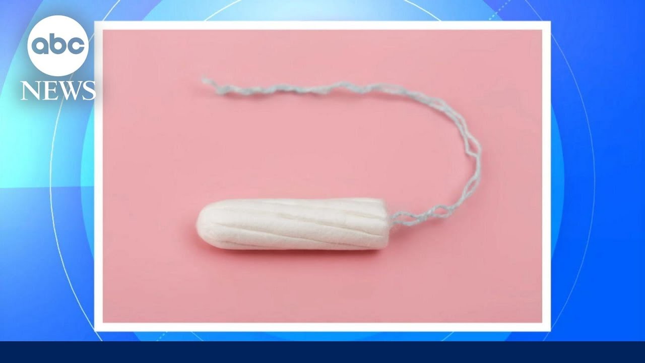 New study finds presence of metal in tampons - YouTube