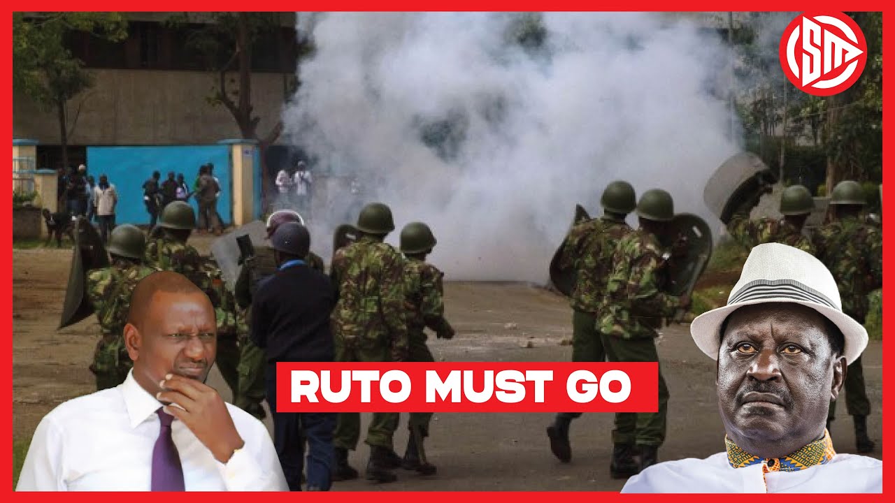 LIVE: MAANDAMANO CBD! RUTO MUST GO! TUMECHOKA NA HII SERIKALI - YouTube