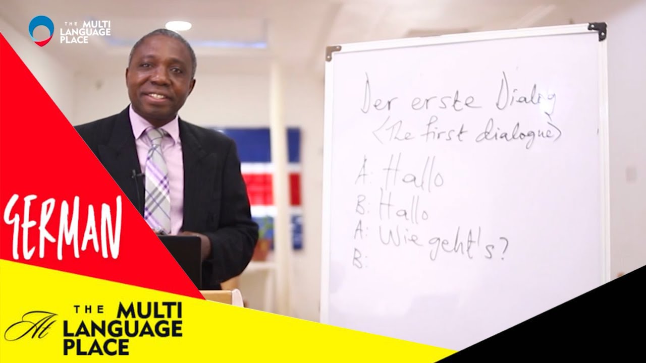 Der erste Dialog 1 (The first dialogue 1) | GERMAN LESSON 3 - YouTube
