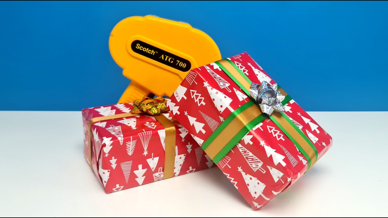 A fast and easy way to wrap a gift using the simple ATG system, the ...