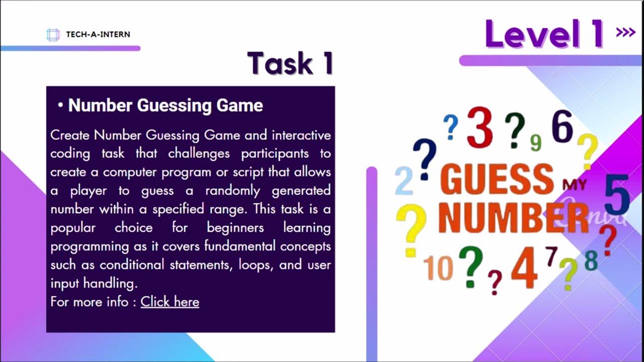 TAI-IP-Intern-Pinaki-NUMBER-GUESSING-GAME-IN-PYTHON-LEVEL-1-Task-1 - YouTube