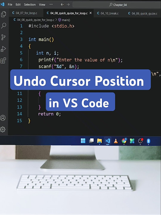 Retrieve Last Cursor Position in VS Code! ⌨️ #vscodetips - YouTube