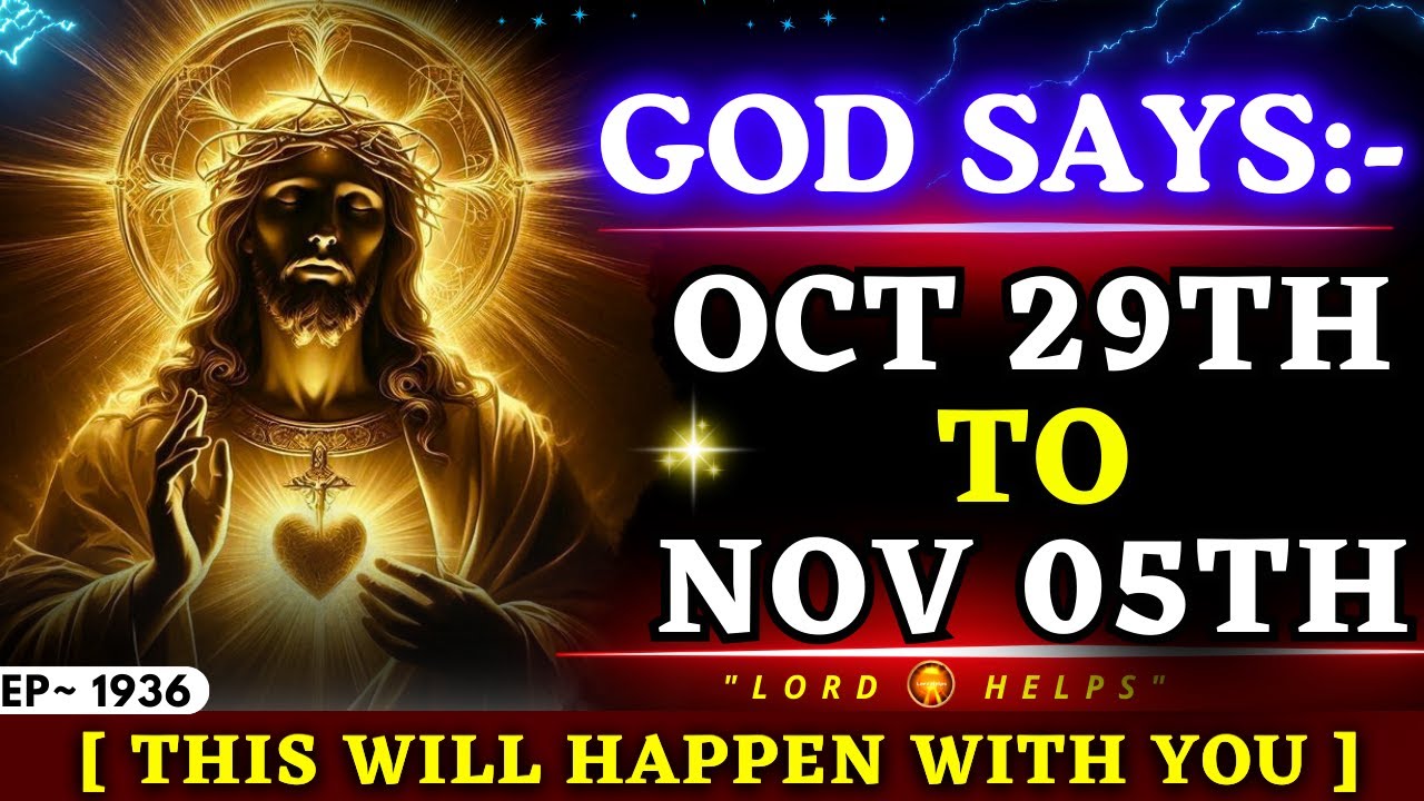 🛑GOD SAYS: “WATCH OUT FOR THESE TWO DAYS” | Prophetic Word Today~ 👆God ...