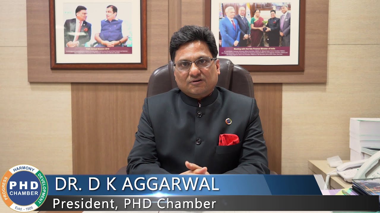 Dr D K Aggarwal, President, PHD Chamber - YouTube