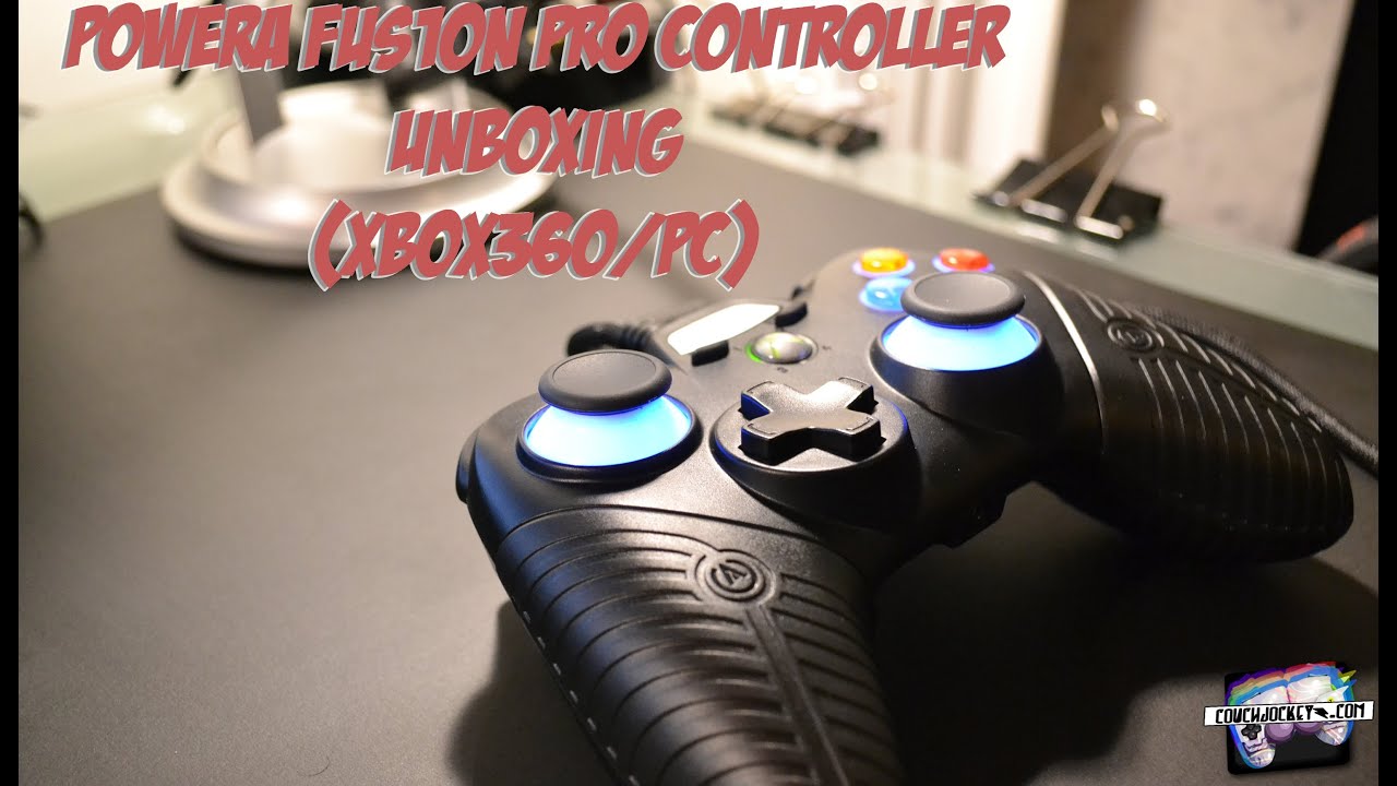 PowerA Fus1on Pro Gaming Controller Unboxing (Xbox 360 & PC) - YouTube