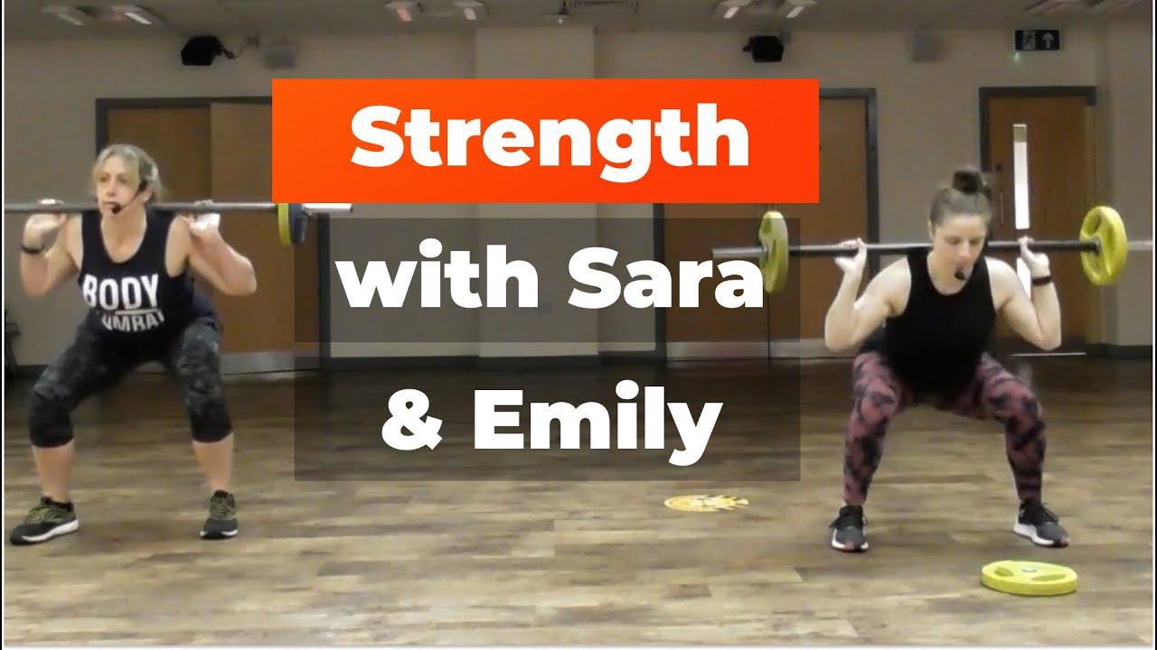 Strength workout with Sara & Emily - YouTube