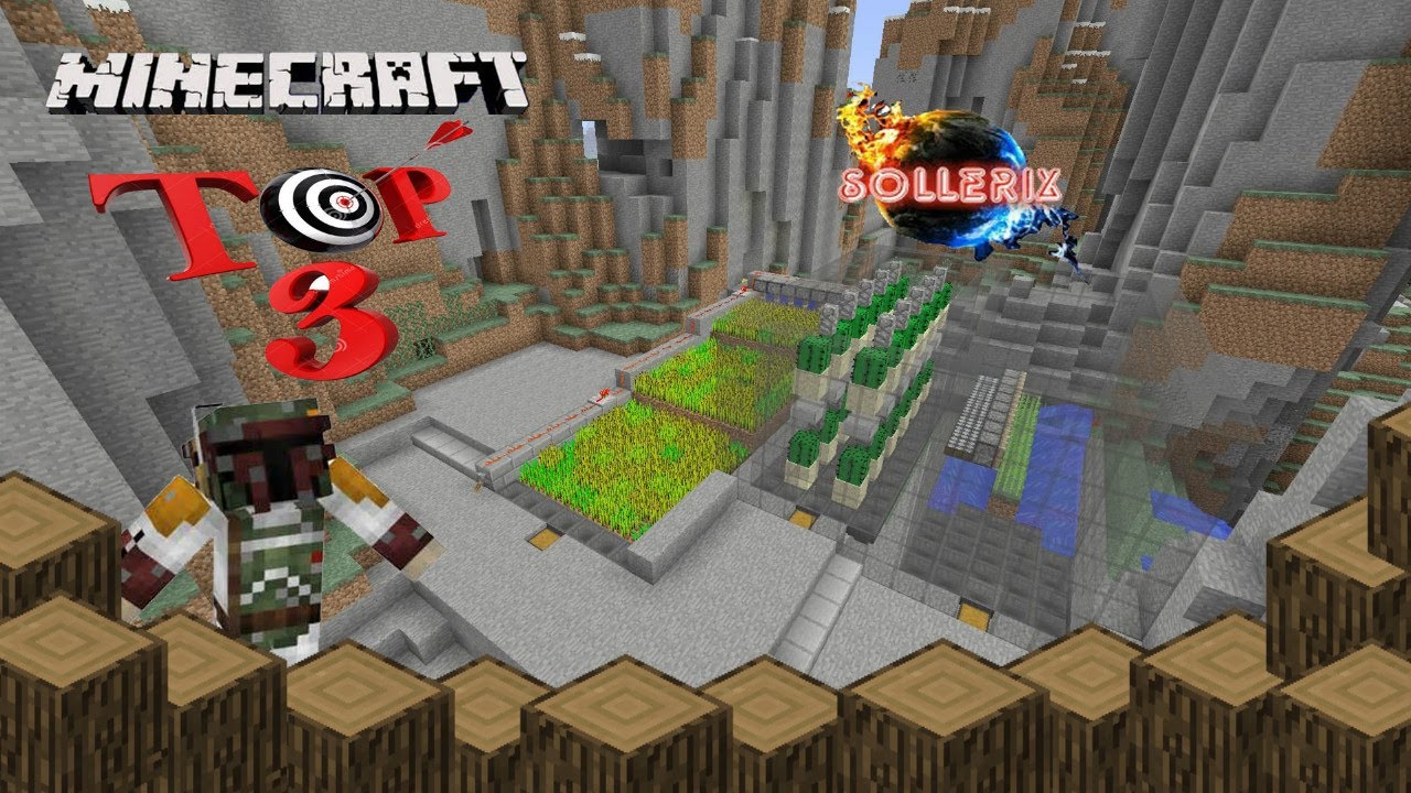 Top 3 simple AFK farms Minecraft - YouTube