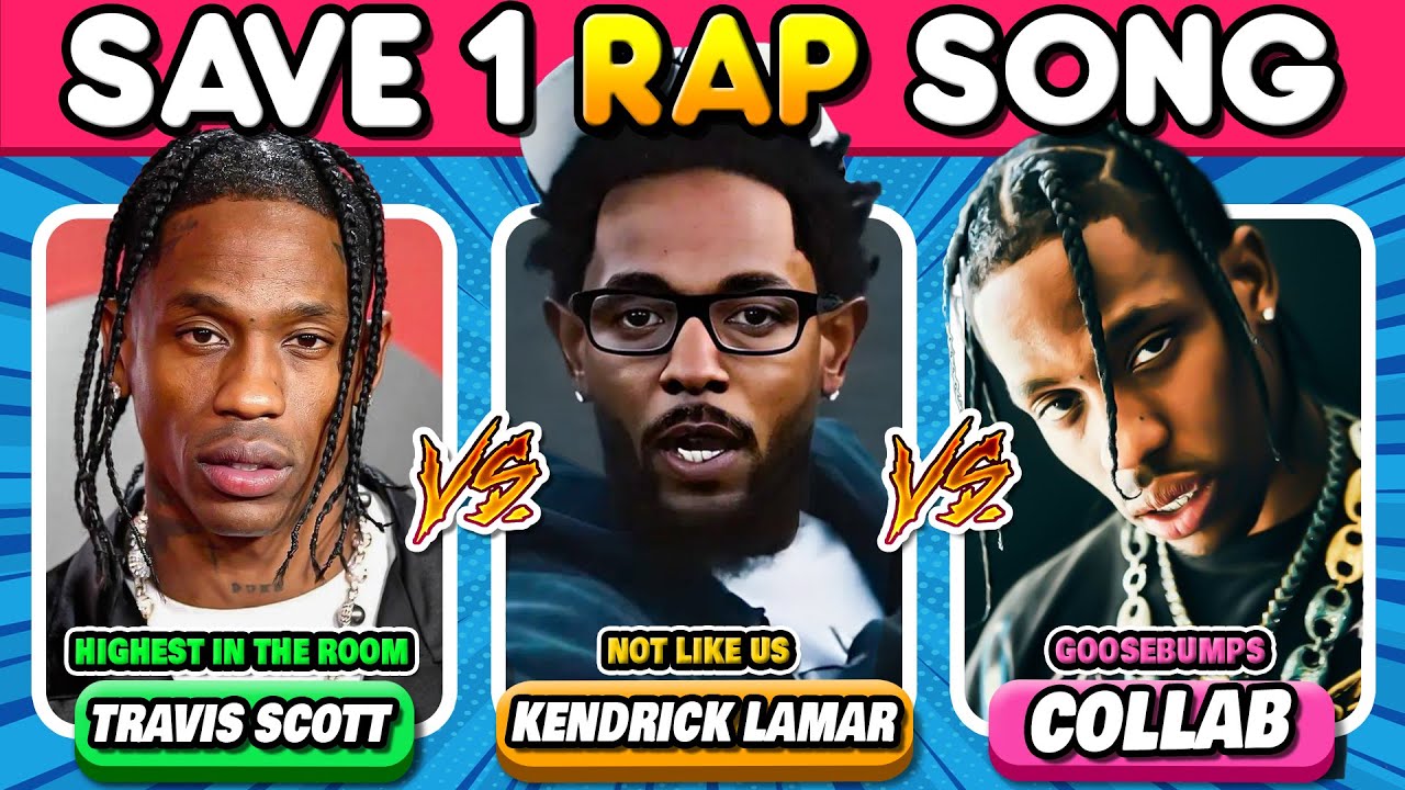 RAPPER vs RAPPER vs THEIR COLLAB 🔥 Save One Song 🎶 Music Quiz - YouTube