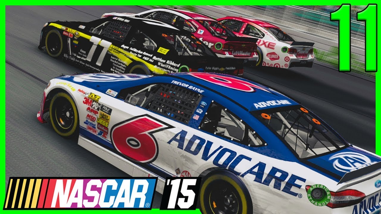 THE MOST FUN MID-PACK RACING EVER | NASCAR '15 Career Mode Ep. 11 ...